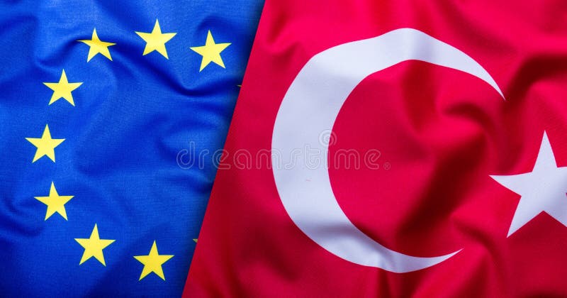 Bandiere Della Turchia E Dell'Unione Europea Bandiera Della Turchia E ... Bandiere Della Turchia E Dell'Unione Europea Bandiera Della Turchia E ...