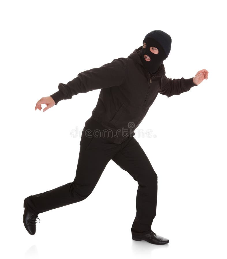 Burglar Robbery Mask Running Away Stock Photos - Free & Royalty-Free ...
