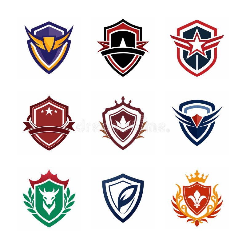 Bandle Emblem Logos, Vector Illustration, Logo Design Stock Vector ...