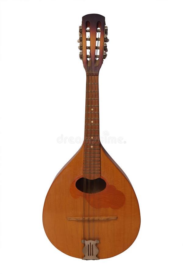 Bandolim imagem de stock. Imagem de branco, cartaz, instrumento - 59613811