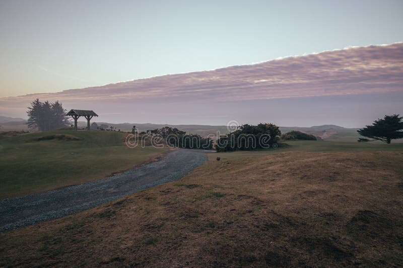 Bandon Dunes Golf Course, Oregon Stock Photo - Image of quiet, golf ...