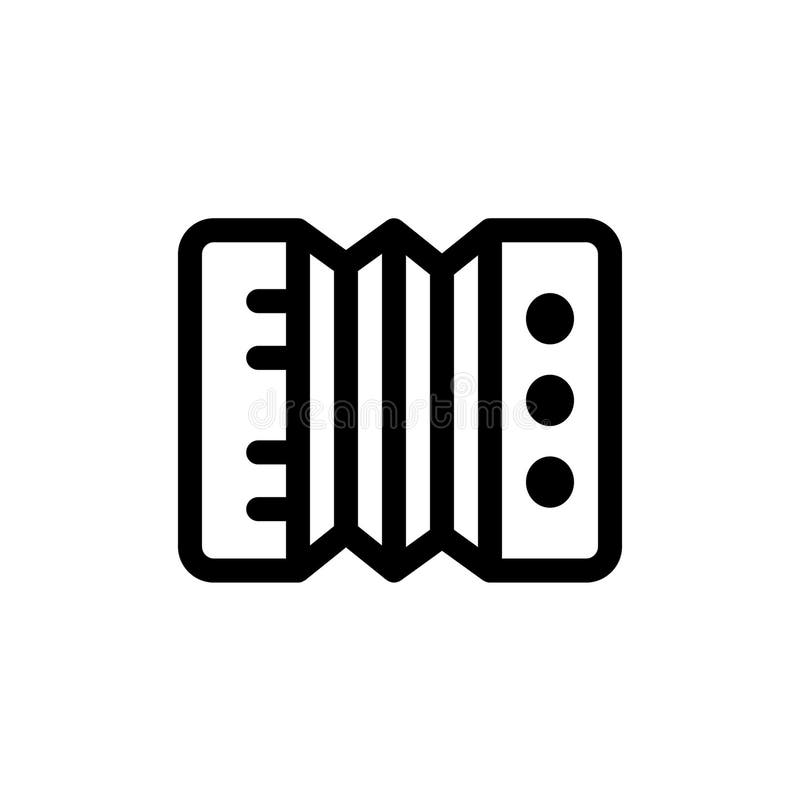 Concertina Instrument Stock Illustrations – 1,140 Concertina Instrument ...