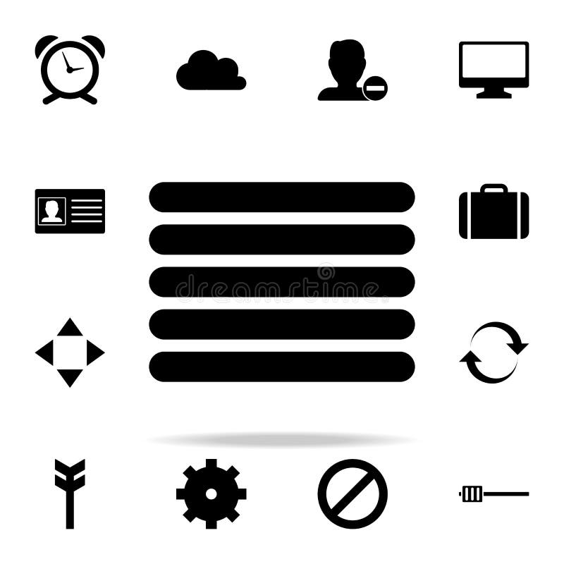 Bands Icon. Detailed Set of Minimalistic Icons. Premium Graphic Design ...