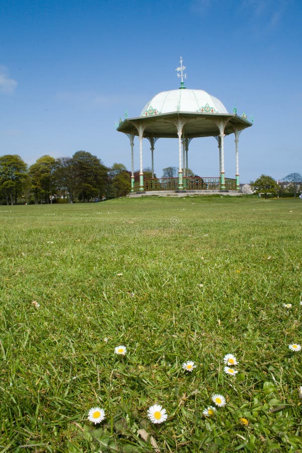 British Bandstand, Yorkshire Stock Photo - Image of british, building ...