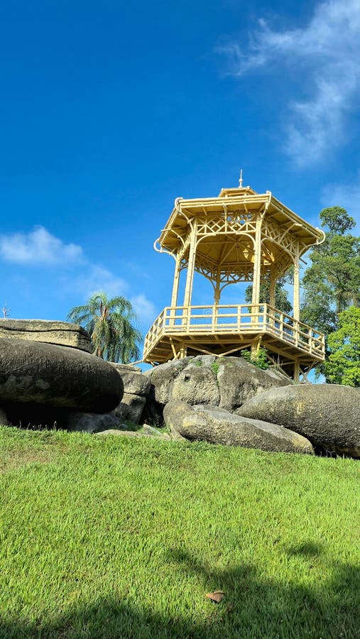 Bandstand with Oriental Design Stock Image - Image of architecture ...