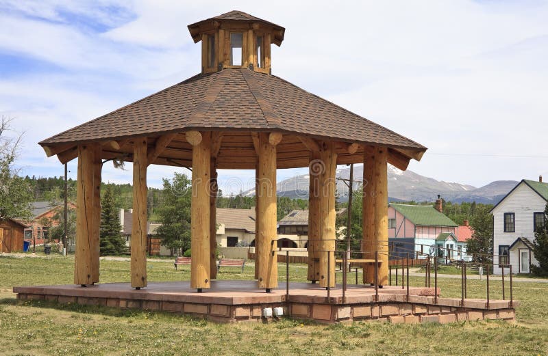 Bandstand stock photo. Image of wood, venue, pavillion - 31923974
