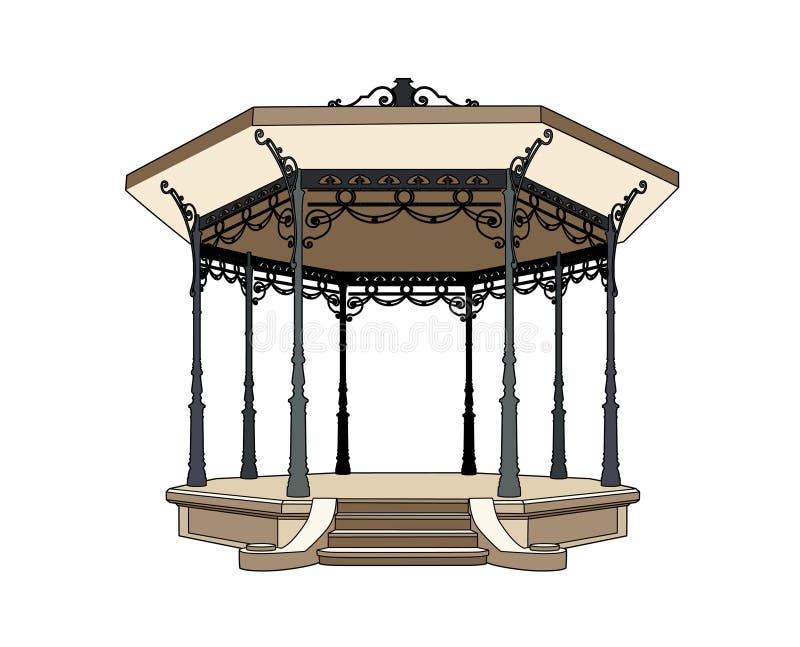 Bandstand Stock Illustrations – 213 Bandstand Stock Illustrations ...