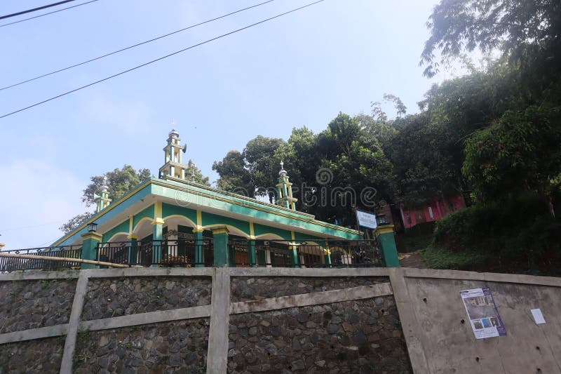 The Mosque on the Hill is Very Beautiful Editorial Stock Photo - Image ...