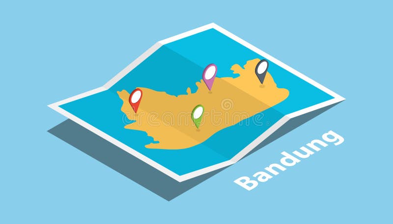 Bandung Map Vector Stock Illustrations – 59 Bandung Map Vector Stock ...