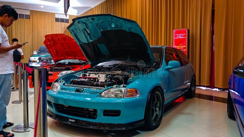 Modified Green Honda Civic EG6 Displayed in JDM Fest 2024 Editorial ...