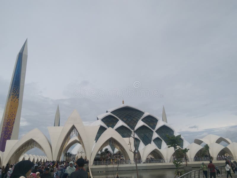 Bandung, Indonesia View of the Newly Inaugurated Al Jabbar Mosque ...