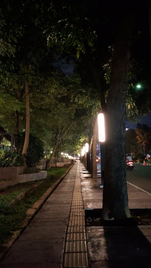 Bandung street night editorial photography. Image of bandung - 223407987