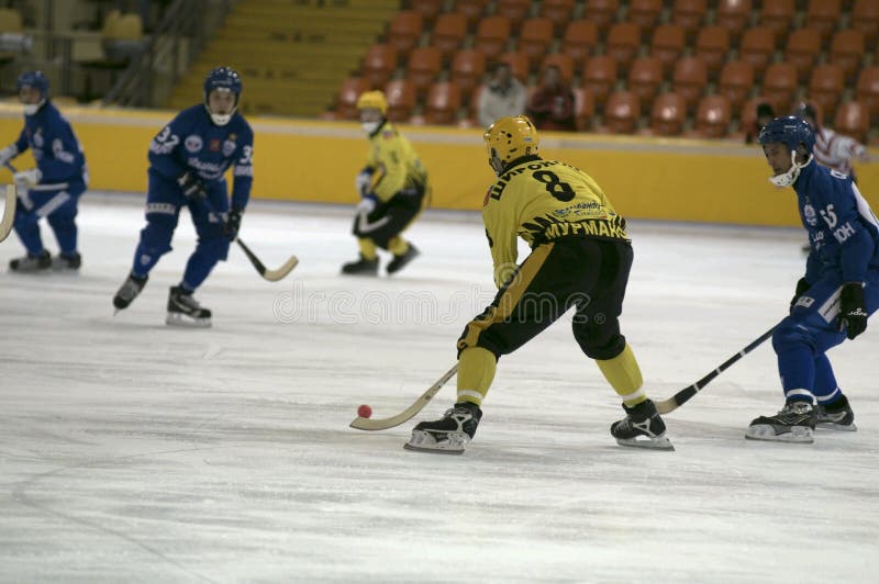 Bandy editorial stock image. Image of rink, moorman, sport - 23597869