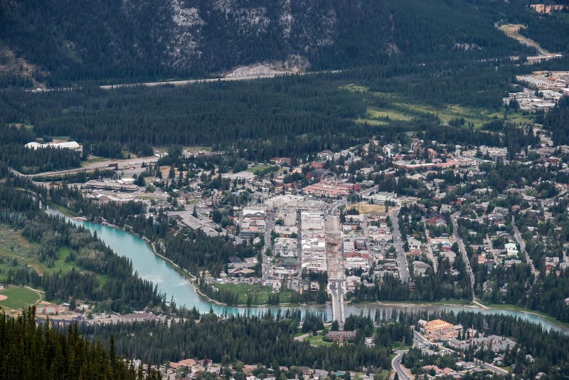 BANFF, ALBERTA/CANADA - AUGUST 7 : Banff Centre in Canada on Aug ...