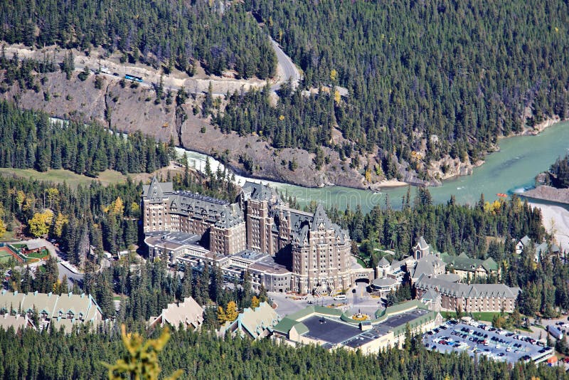 Banff city , Alberta stock photo. Image of landscape - 78881046