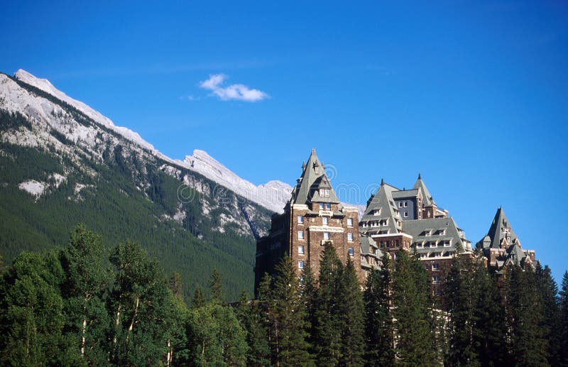 Banff Springs Hotel stock photo. Image of building, rooms - 6871496
