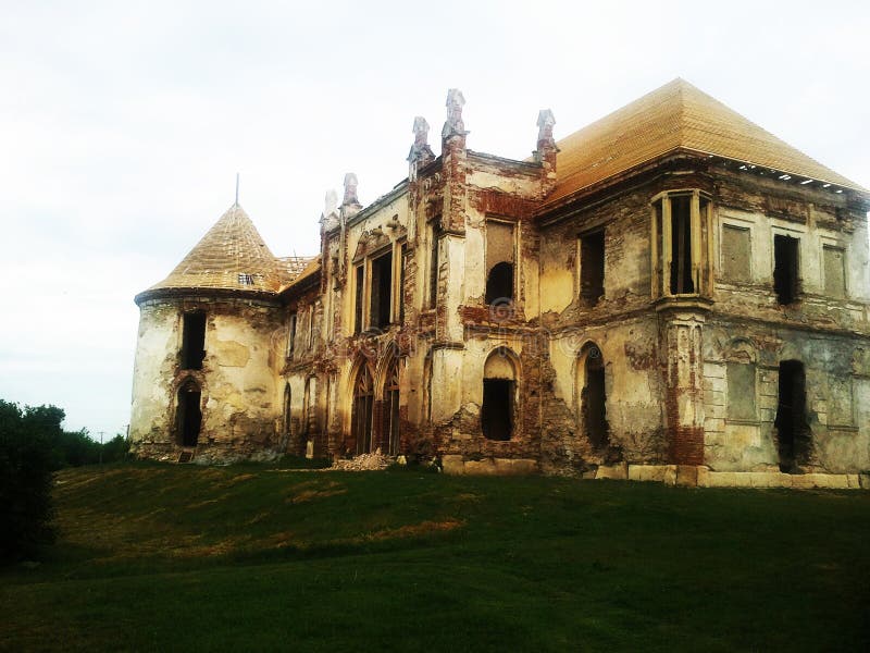 Banffy Castle stock image. Image of ruins, banffy, architecture - 48104893