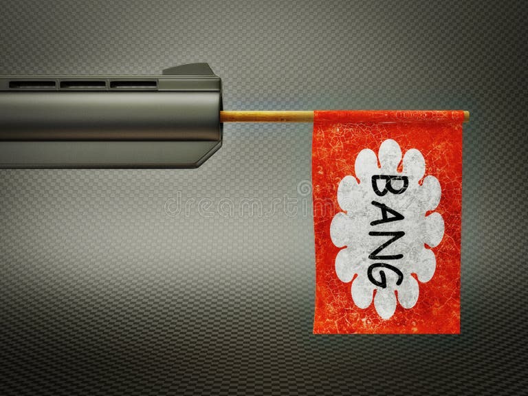 Bang Flag Gun Stock Illustrations – 224 Bang Flag Gun Stock ...