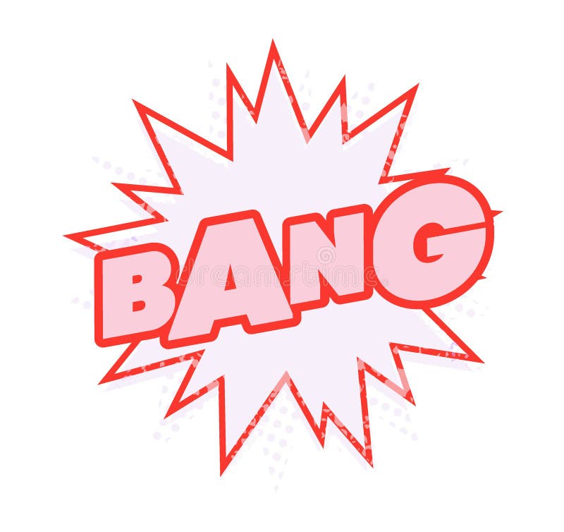 Bang Bang. Pop Art. Comic Explosion. Sign Template Vector. Design ...