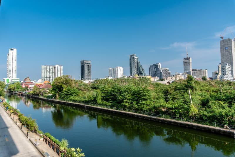 Bang Sue Canal in Bangkok, Thailand in Summer Stock Image - Image of ... Bang Sue Canal in Bangkok, Thailand in Summer Stock Image - Image of ...