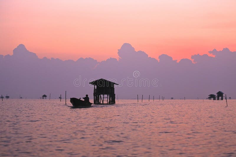 Bang Taboon stock image. Image of dawn, sunrise, summer - 52571837