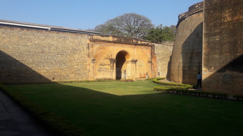 Bangalore Fort stock image. Image of india, emage, stone - 171871575