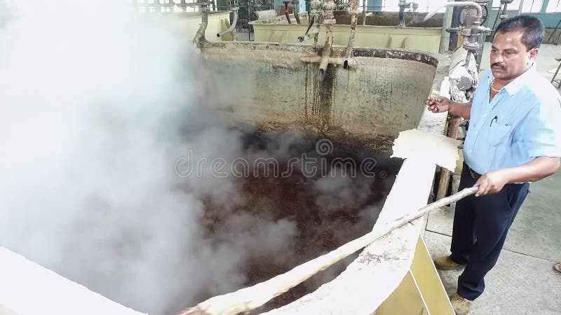 A Technician Checking the Soap Base Texture and Quality Stock Video ...