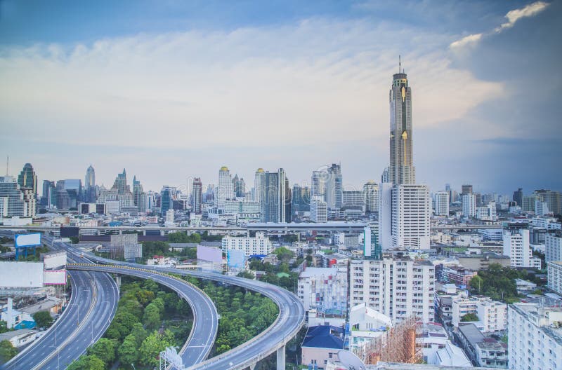Bangkok city day view stock image. Image of district - 31159361