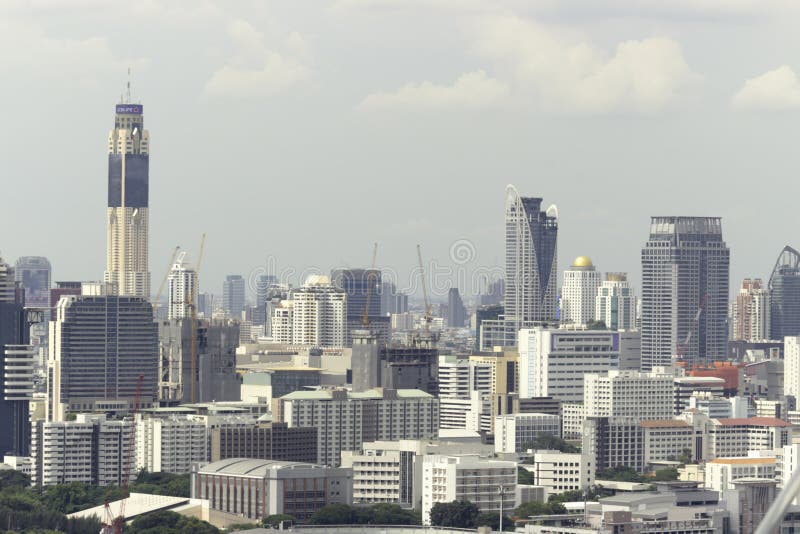 Bangkok Cityscape, Modern Office Building Skyscraper, Bangkok ...