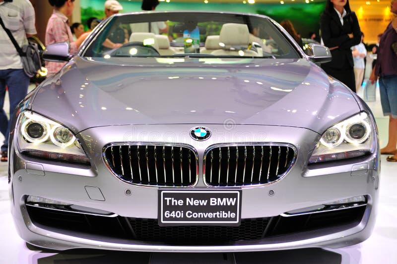 Bangkok International Motor Show Editorial Stock Image - Image of blue ...