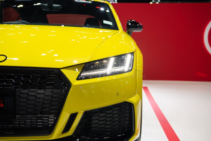 BANGKOK - NOVEMBER 30: Audi TT RS on Display at the 39th Thailand ... BANGKOK - NOVEMBER 30: Audi TT RS on Display at the 39th Thailand ...
