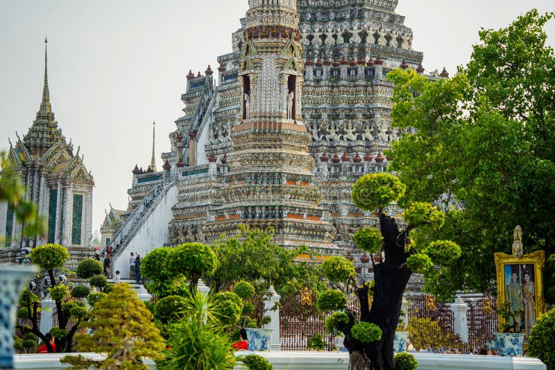 BANGKOK, THAILAND - 07 August, 2023: Buddhist Temple in Bangkok ...