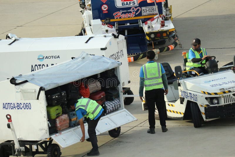 Bangkok, Thailand on July 9, 2023. Loading Process into the Unit Load ...
