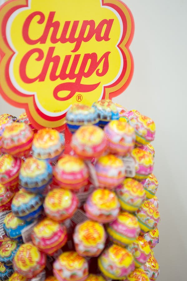 Colorful chupa chups editorial stock image. Image of clipping - 149600944