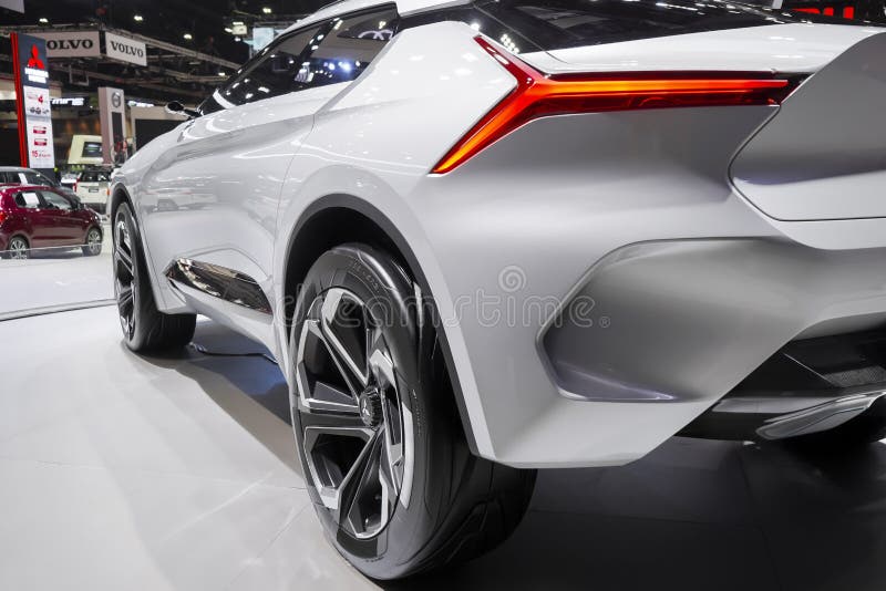 Mitsubishi E Evolution Concept Car in Motor Show 2019 Editorial Stock ...
