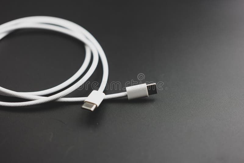 Bangkok, Thailand - November 4, 2023: New USB Type-C Interface of ...