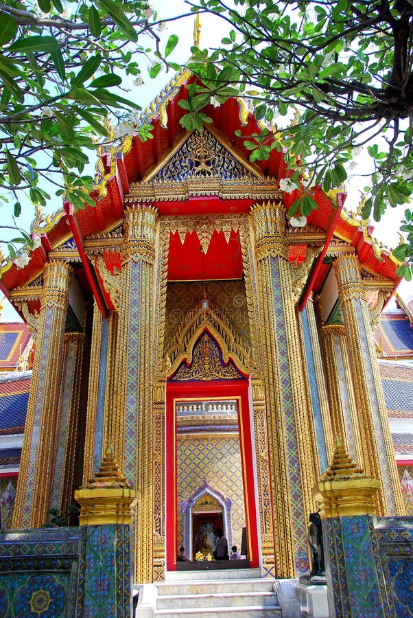 Bangkok, Thailand: Royal Wat Ratchabophit Editorial Image - Image of ...