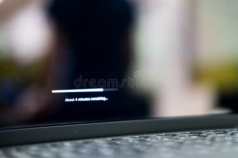 Bangkok, Thailand - September 16, 2024 : Installing Software Update ...