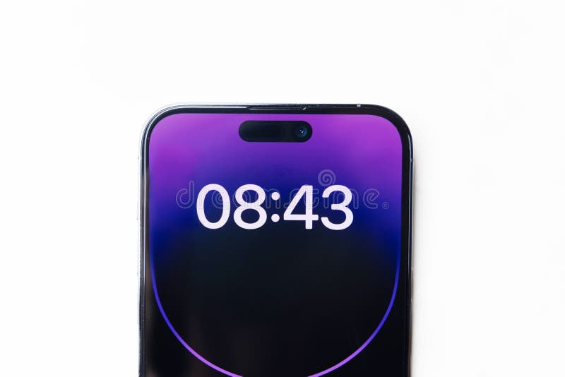 View of the New IPHONE 14 Pro Max Editorial Stock Photo - Image of ...