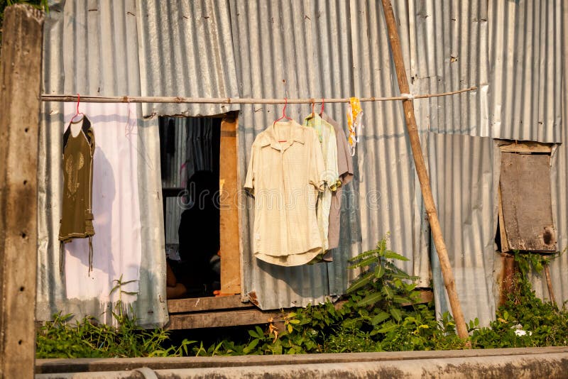 Bangkok Thonburi Klongs - Canals View Stock Photo - Image of gold, east ...
