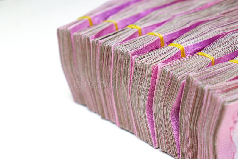 Bangladeshi Bank Note Bundle Stock Stock Image - Image of capital ...