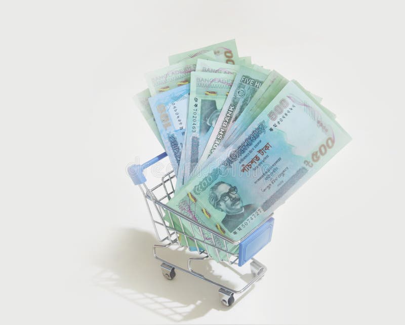 Bangladeshi taka stock photo. Image of document, hand - 267051750