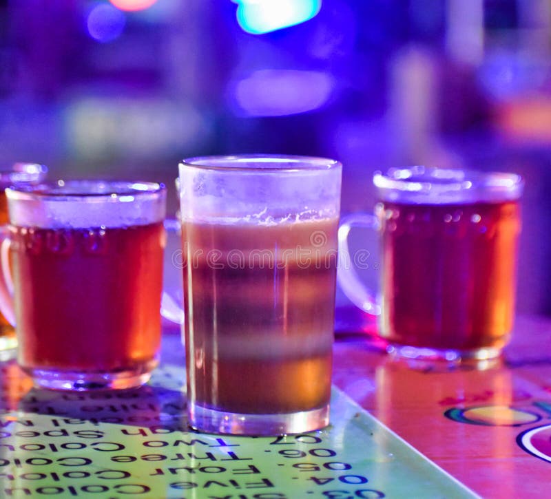 Bangladeshi Traditional Seven Layer Tea and Rooibos Tea Stock Image ...