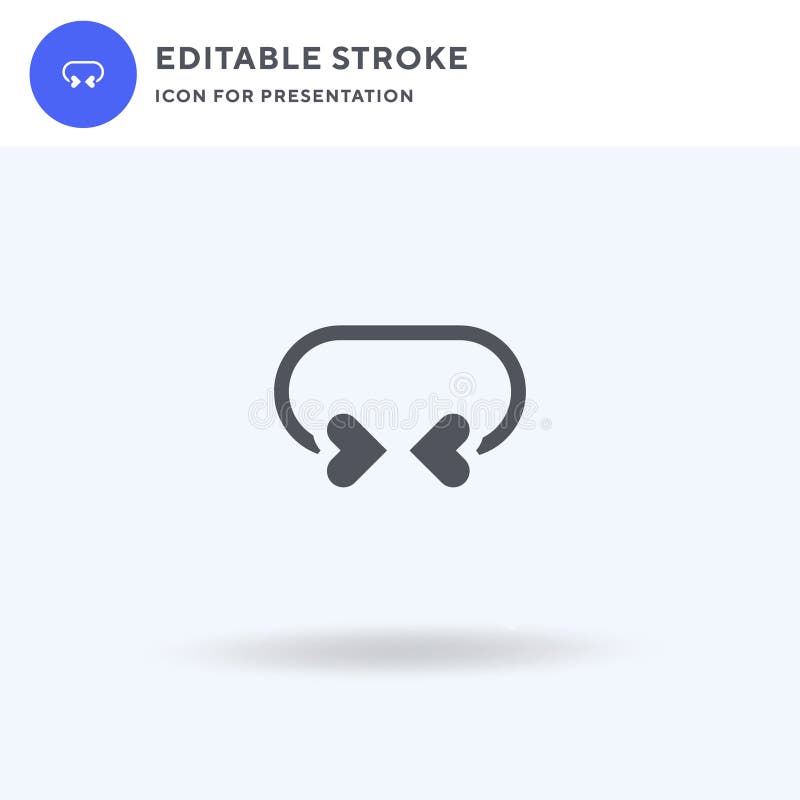 Bangle icon vector, filled stock vector. Illustration of pictogram ...