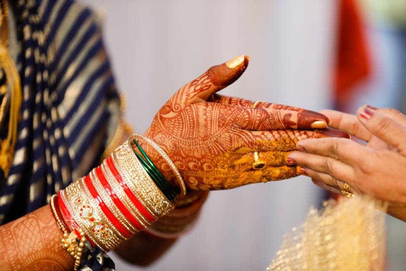 Beautiful Hands With Mehndi And Bangles