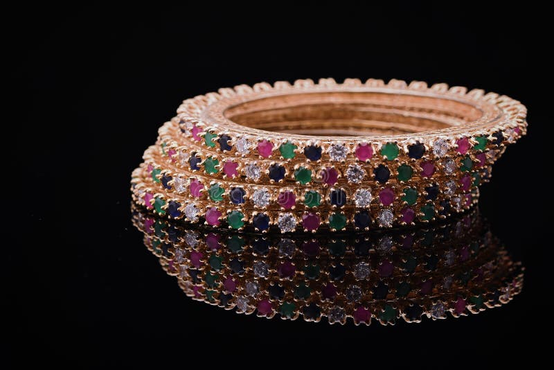 Bangles. Indian Bracelets stock image. Image of female - 256435985