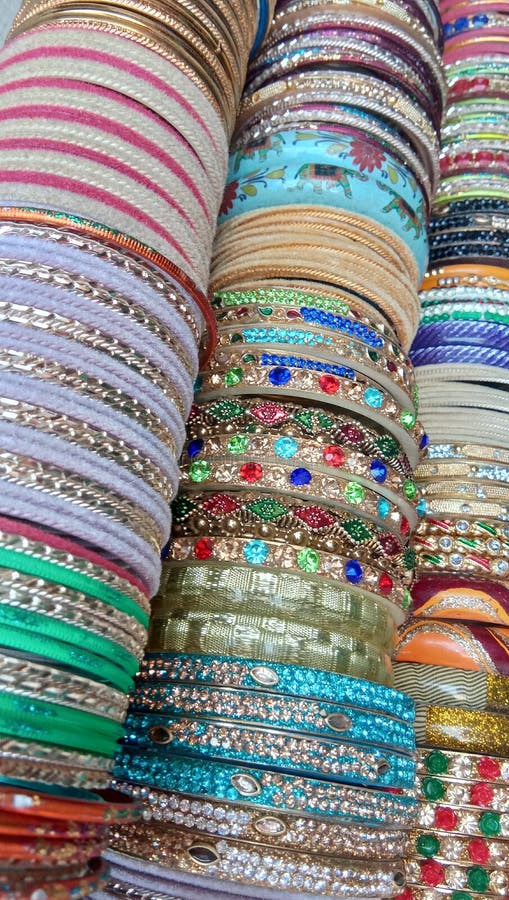 Bangles Set Background, Wedding Traditional Multicolored Bangles ...