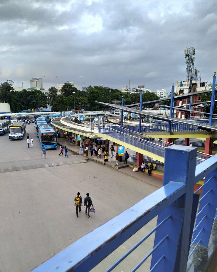 Banglore bus stand editorial image. Image of majestic - 176039510
