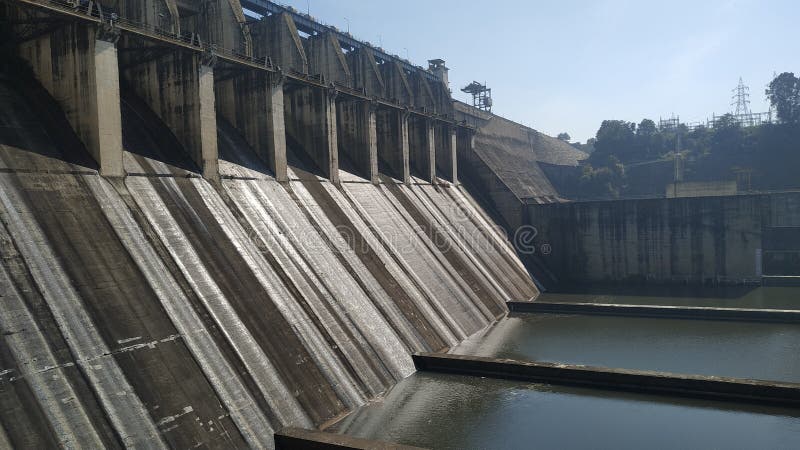 Bango dam korba stock image. Image of rain, bango, water - 209739165
