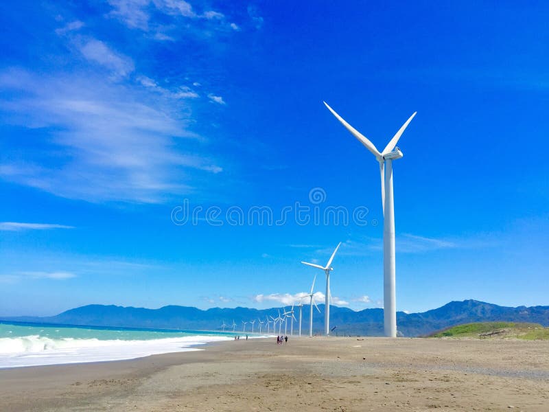 Bangui Windmills stock photo. Image of windmills, horizon - 88831002